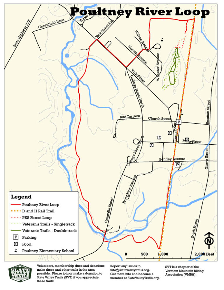 Poultney River Loop | Slate Valley Trails