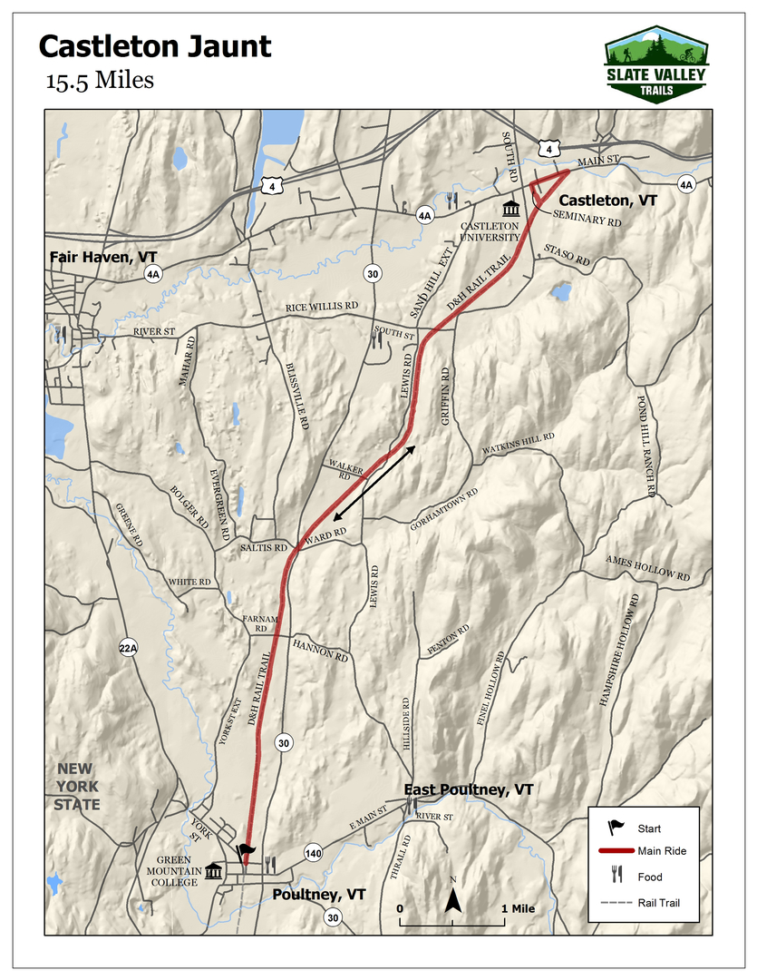 Castleton Jaunt | Slate Valley Trails