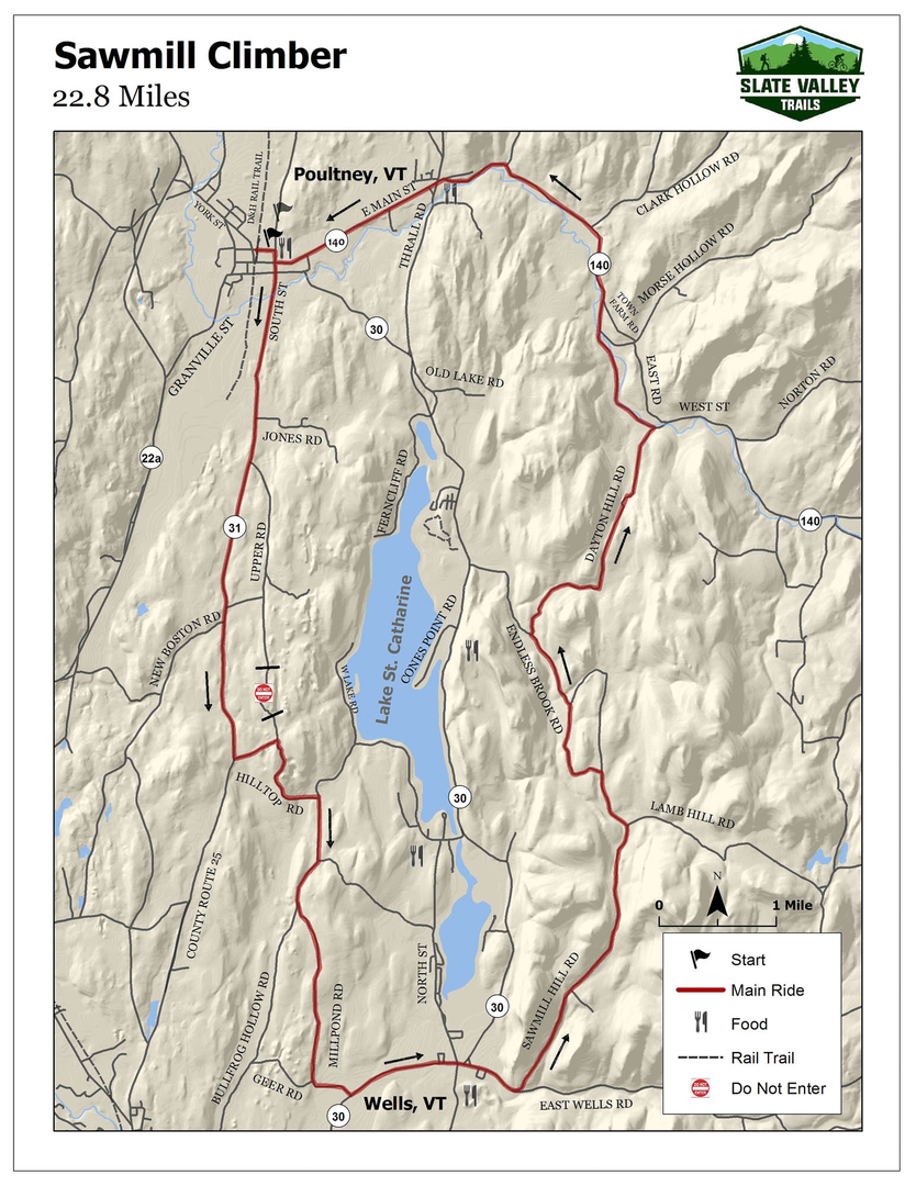 Sawmill Climber | Slate Valley Trails