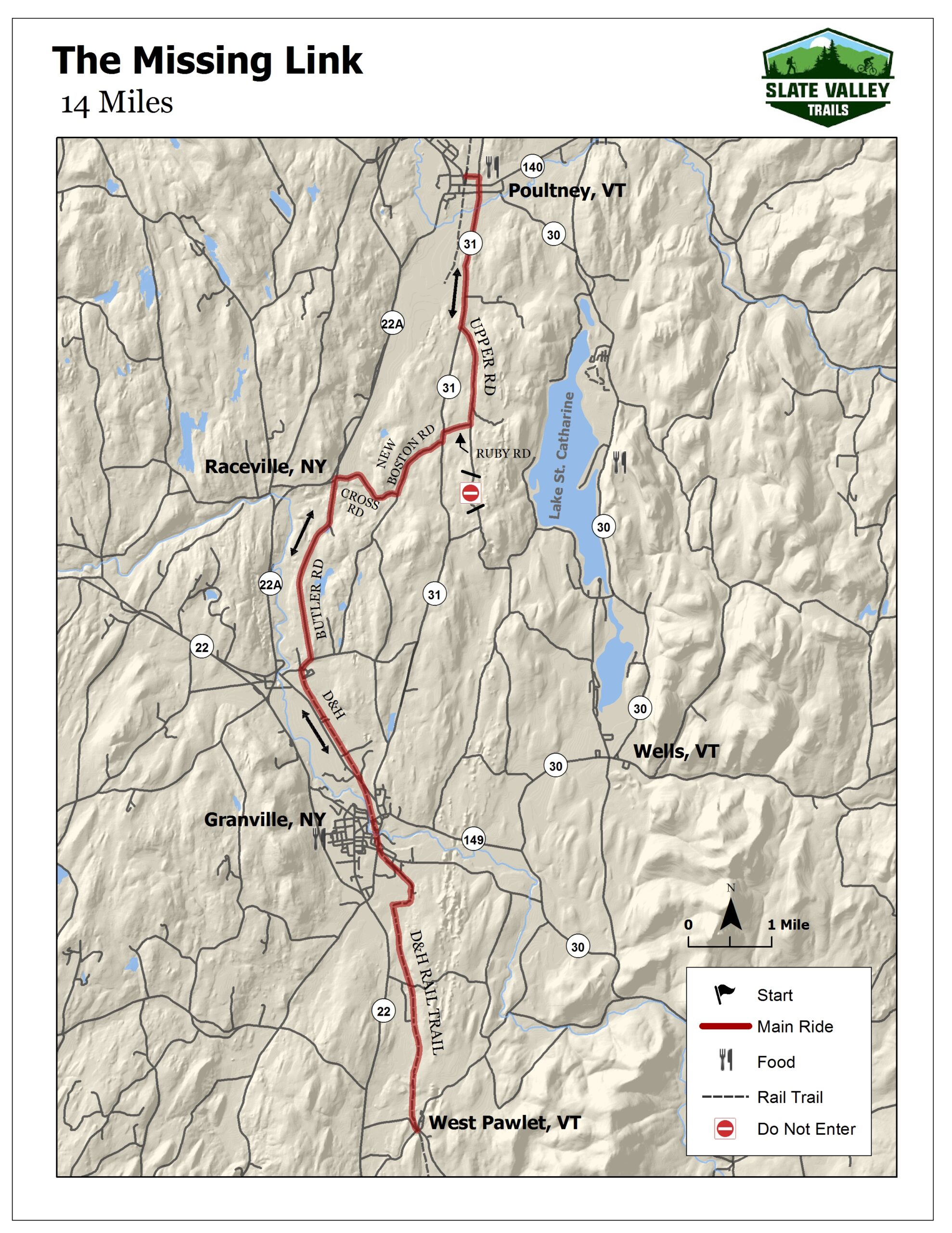 The Missing Link | Slate Valley Trails